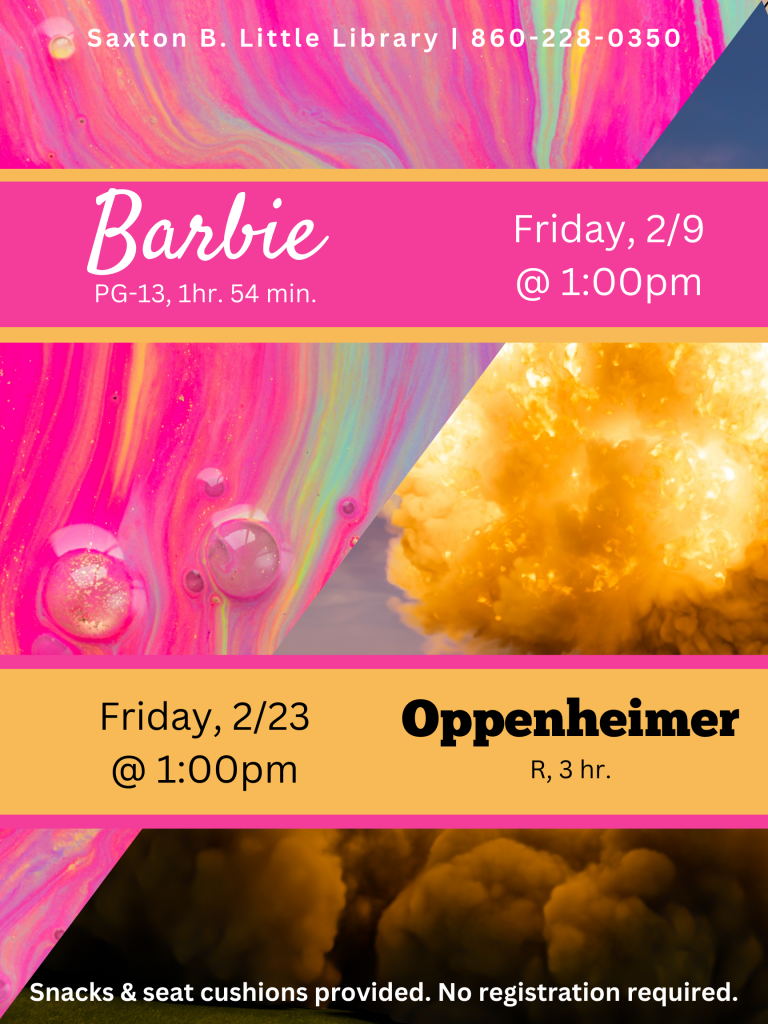 Upcoming Programs – Saxton B. Little Free Library